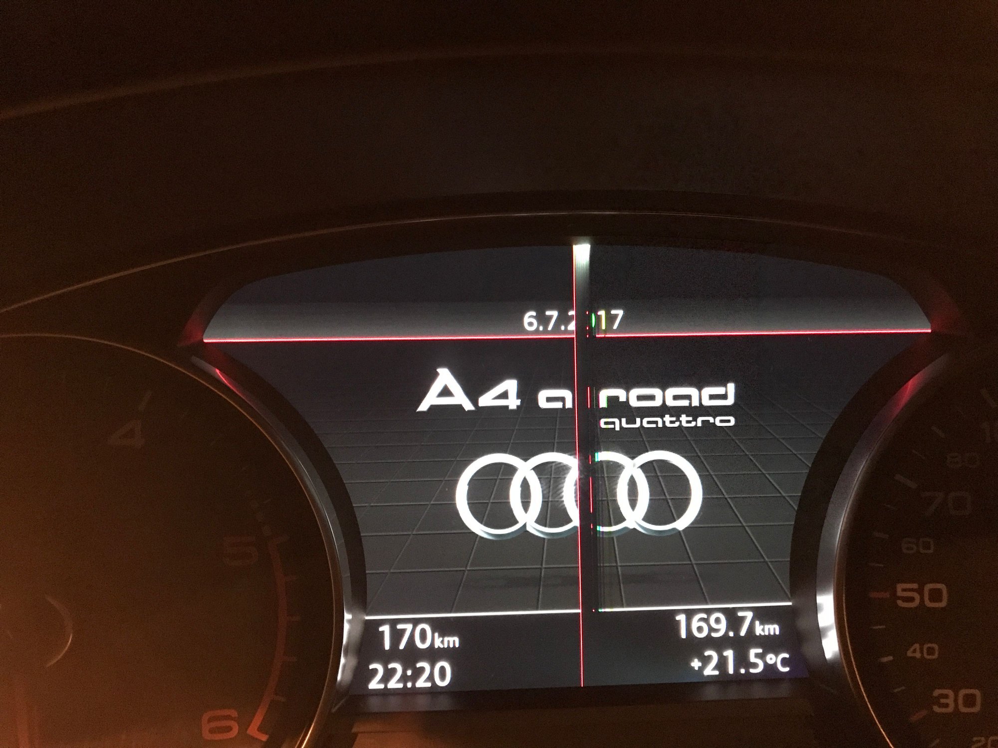 Driver display failure at 170 km ?? - AudiWorld Forums