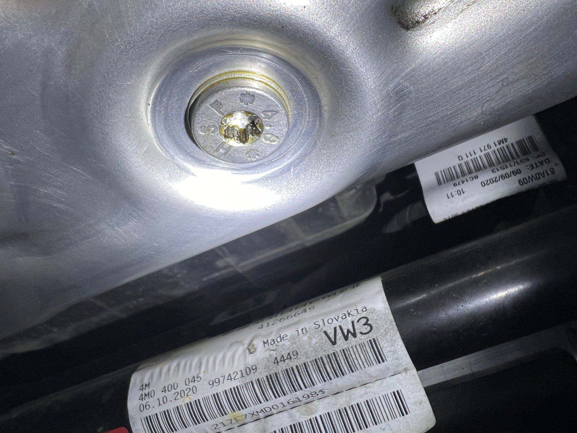 Oil drain plug ruined - AudiWorld Forums