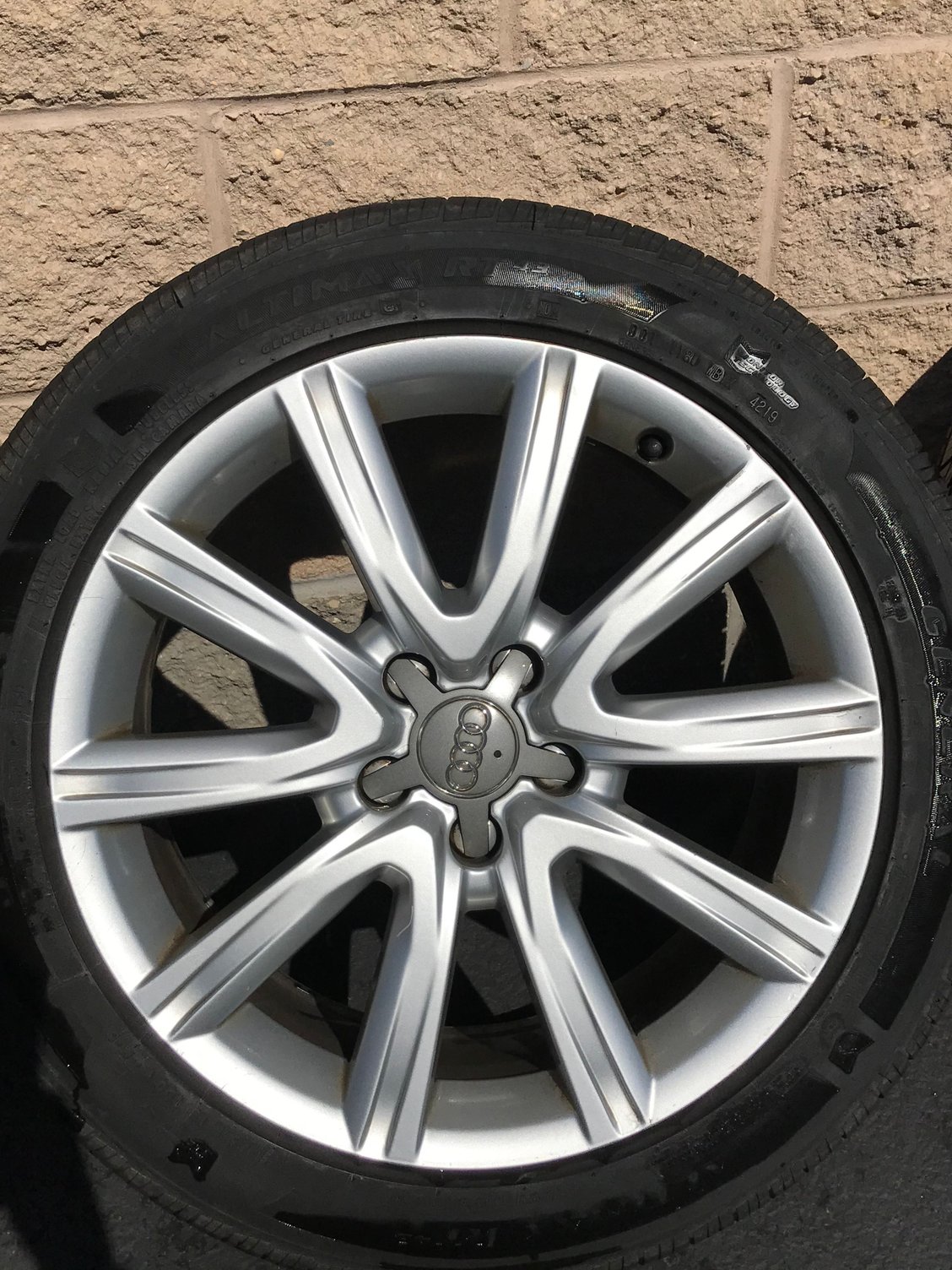 Audi A6 18” OEM Audi wheels with NEW all season tires - AudiWorld Forums