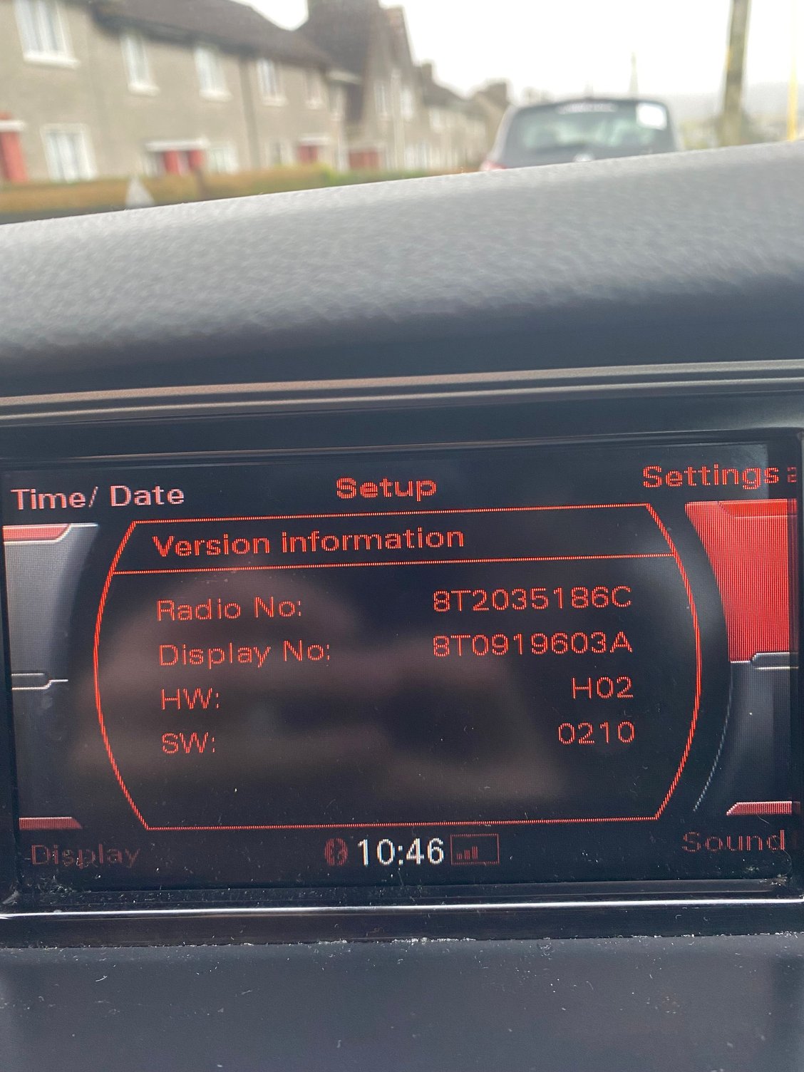 HW on display question. - AudiWorld Forums