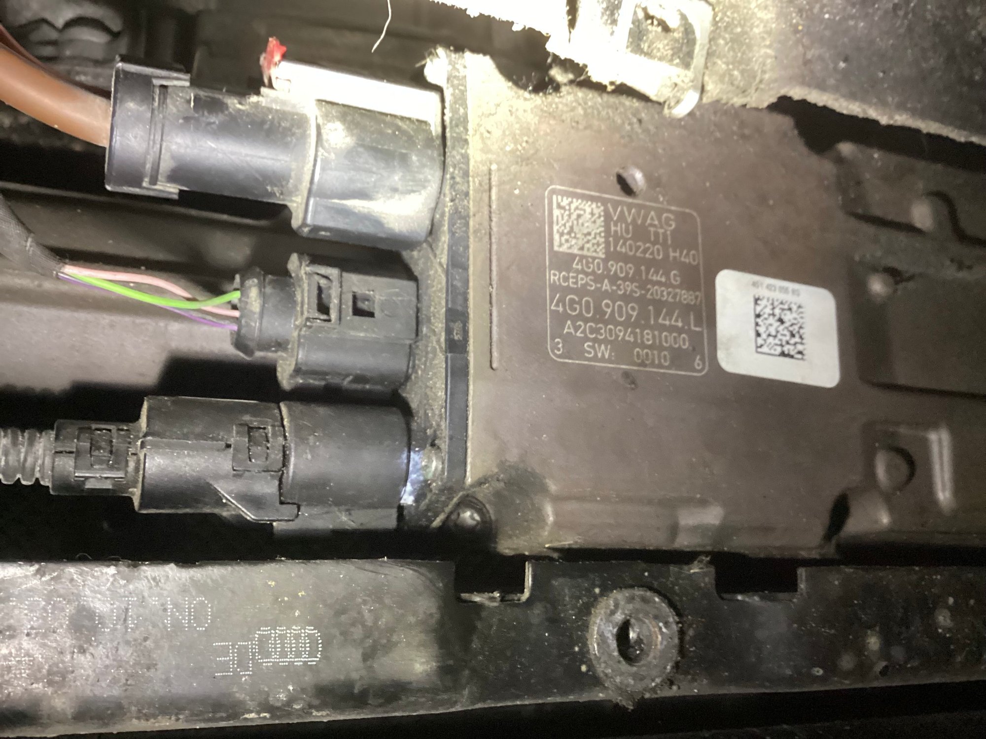 Electric Power Steering Rack Failure - C10AE Motor open circuit - AudiWorld Forums