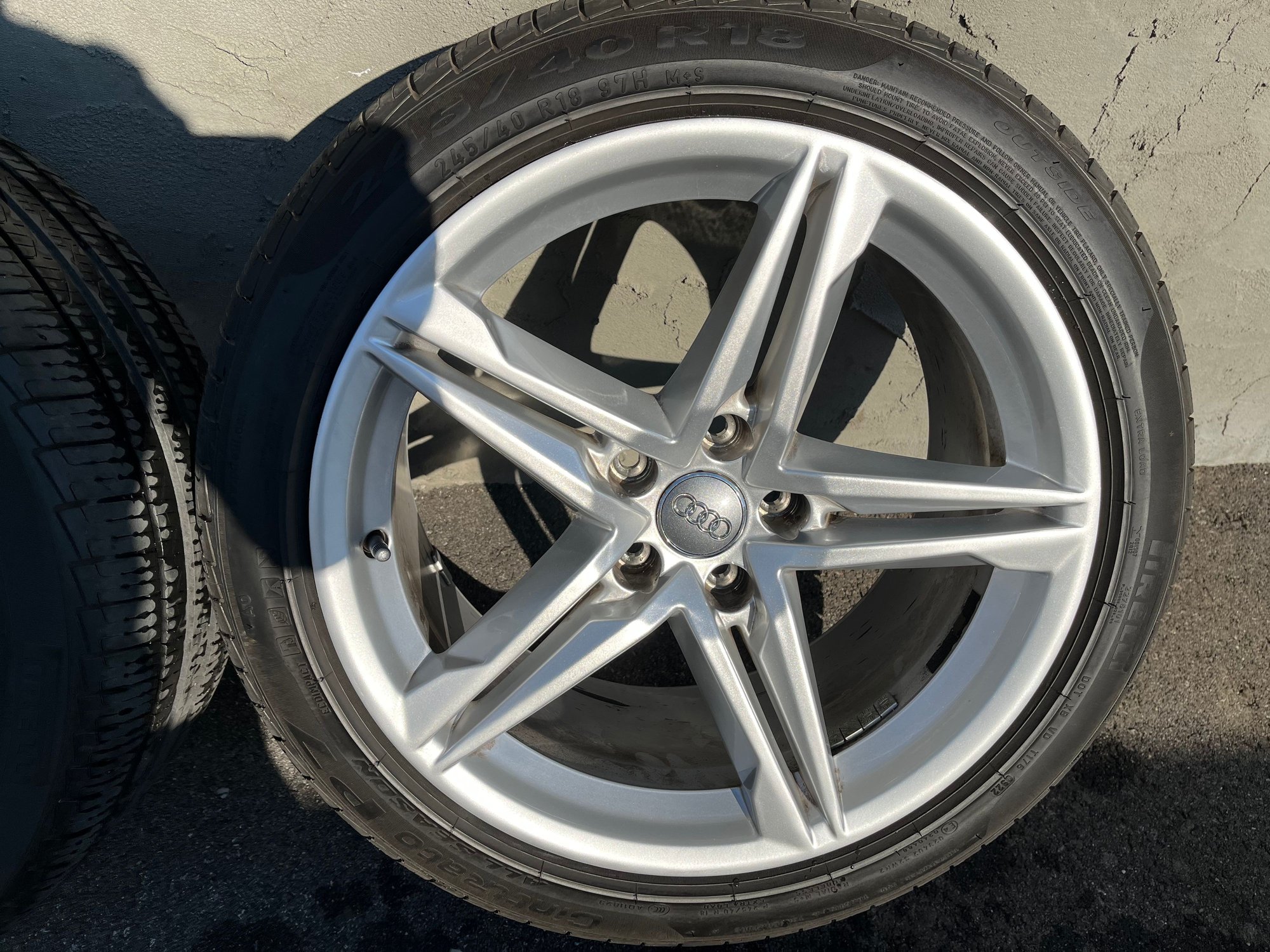 2019 OEM Audi S5 18" 5-double-spoke-star design wheels - AudiWorld Forums