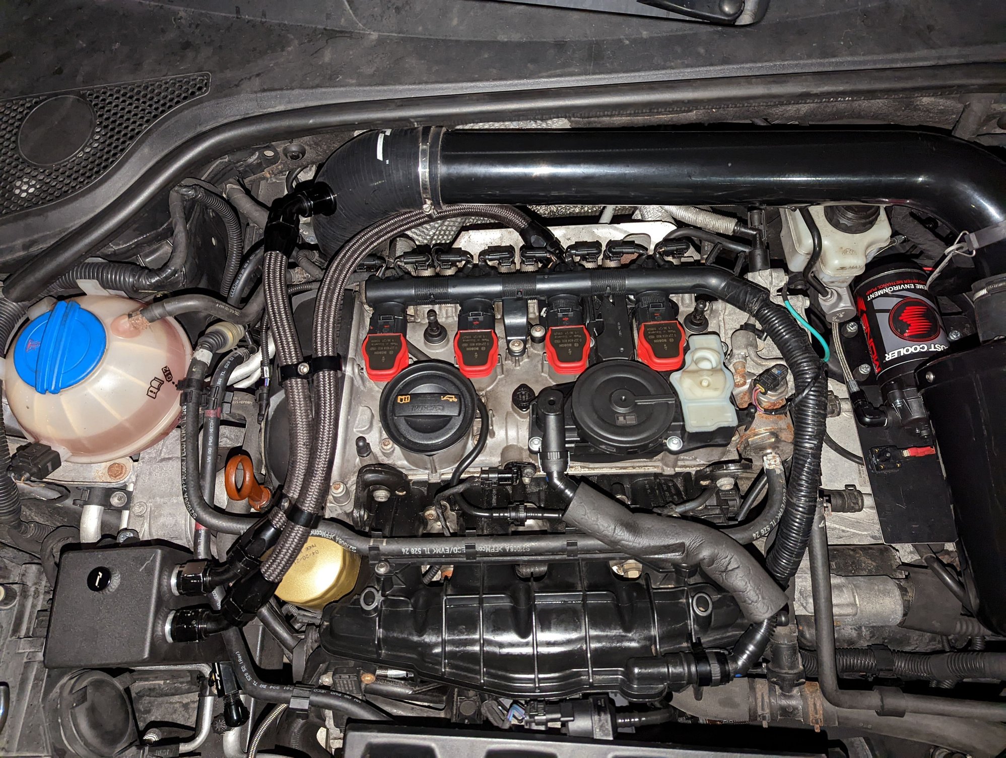 New Racingline Catch Can setup using the OE PCV system - AudiWorld Forums