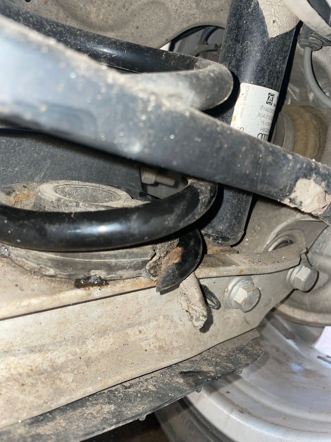 Broken rear spring - Page 7 - AudiWorld Forums
