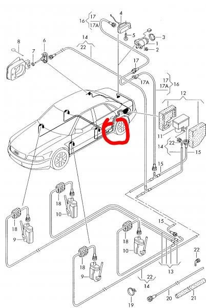 A8 D2 2001. Cant open trunk/ central lock pump disconnected! - AudiWorld Forums