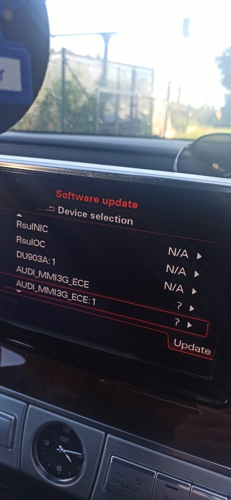 Some MMI options greyed out after map update, A8 D4 - AudiWorld Forums
