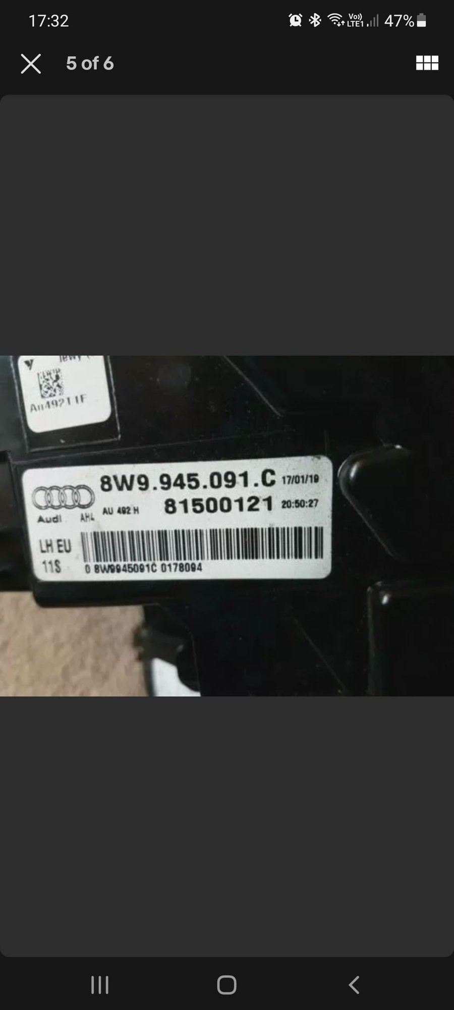 2 Different rear light part numbers - AudiWorld Forums