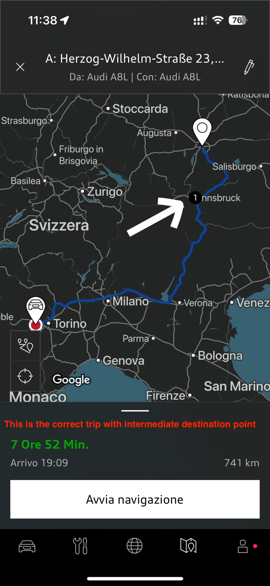 OFF Topic: navigation planning - AudiWorld Forums