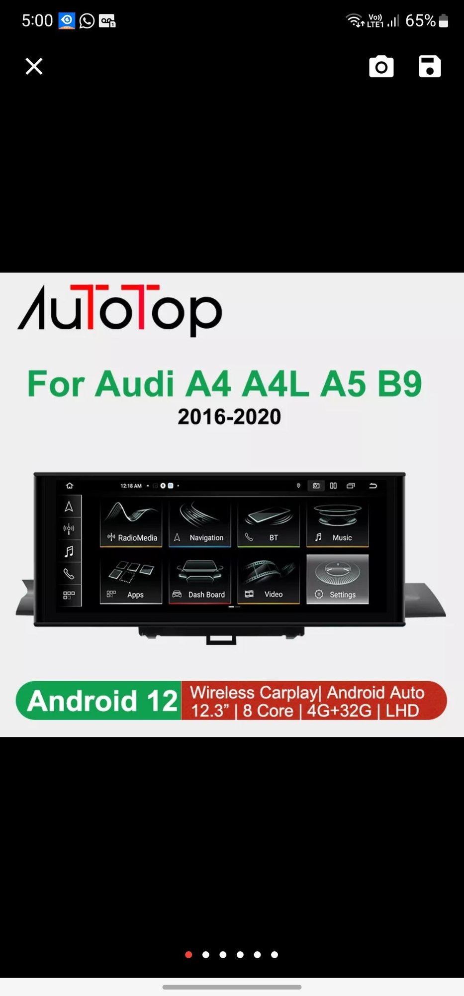 12.3" Android screen and Co pilot display b9 - AudiWorld Forums