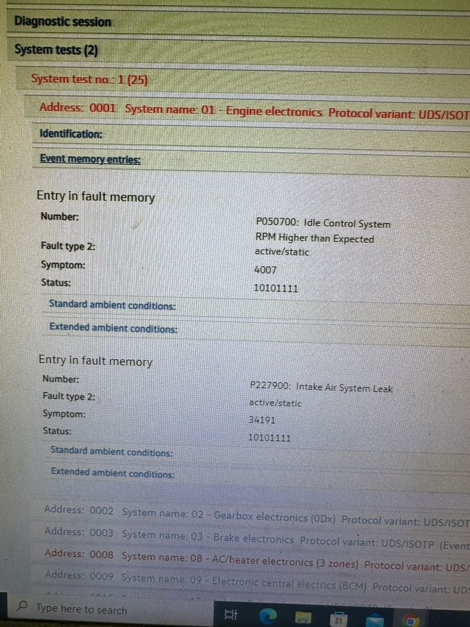 S5 sportback error code P050700 - AudiWorld Forums