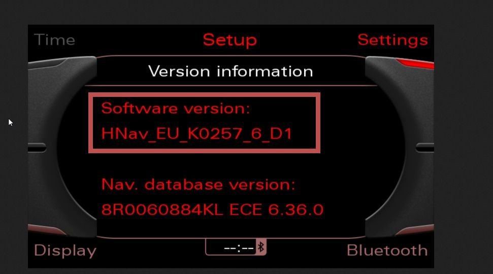 Green Menu Problem - AudiWorld Forums