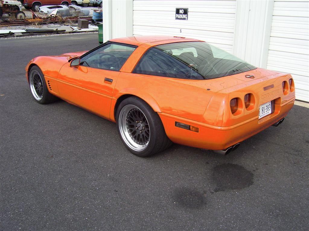 C4 body colors,Orange? - CorvetteForum - Chevrolet Corvette Forum ...