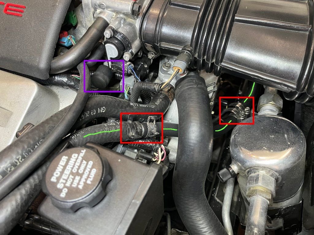 92 lt1 throttle body coolant bypass - CorvetteForum - Chevrolet ...