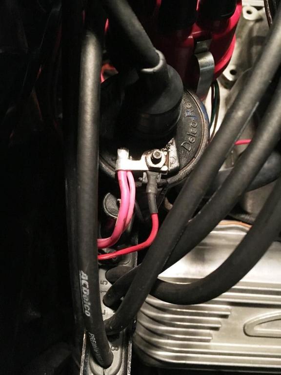 C2 327 top ignition shield install - CorvetteForum - Chevrolet Corvette ...