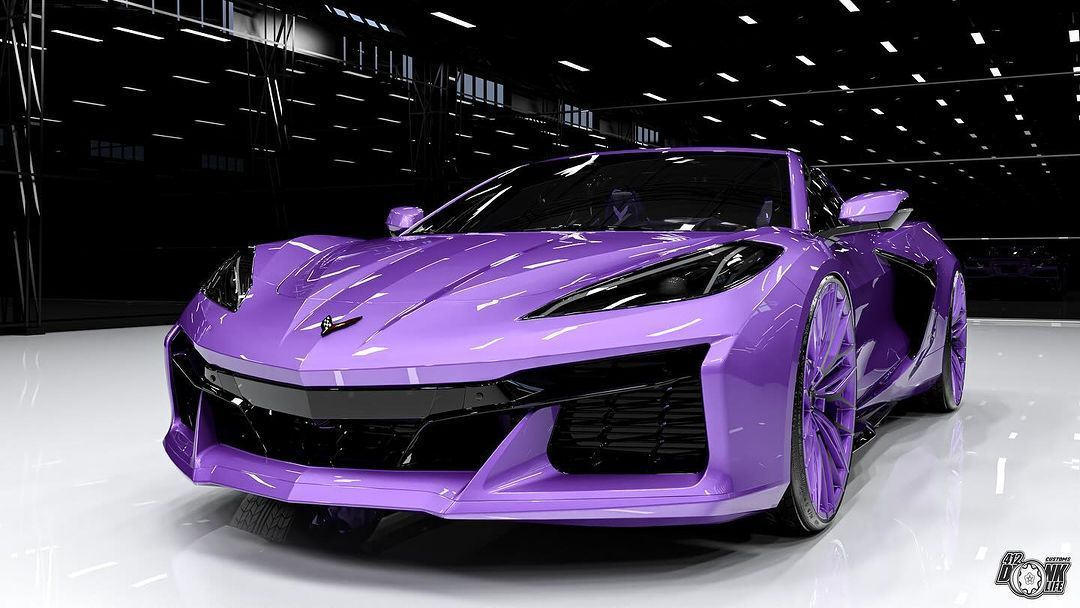 Purple Heart Metallic C8 Z06 Donk on Lexani Aries - CorvetteForum ...