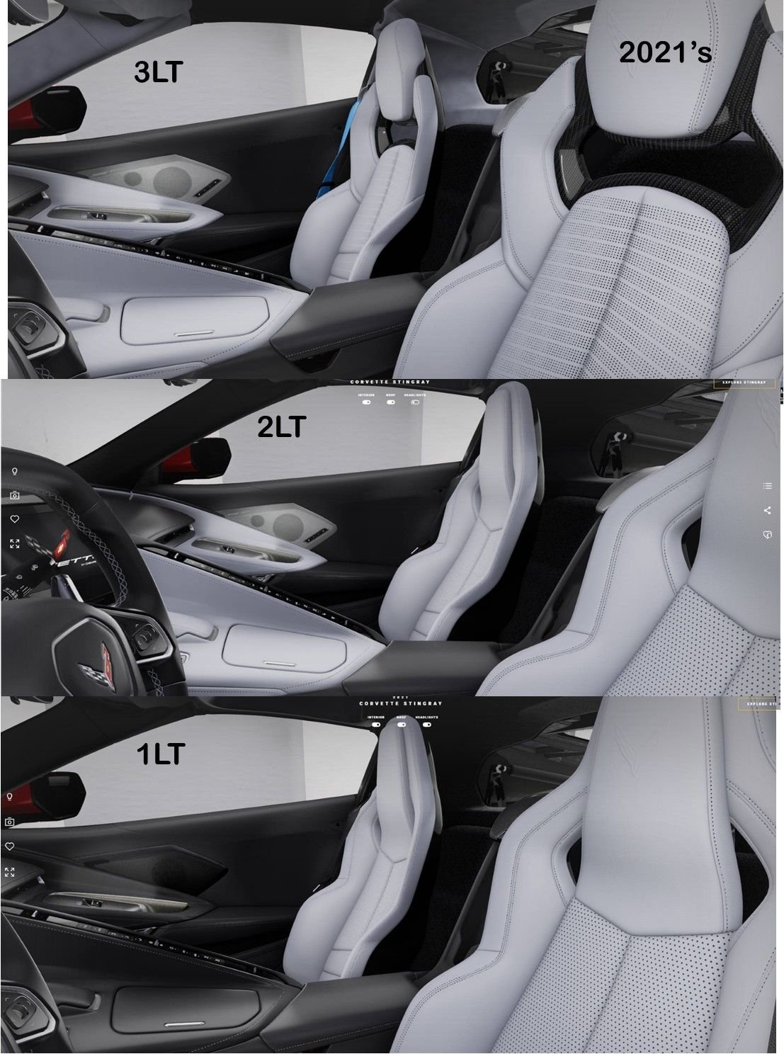 2LT vs 3LT leather - Page 2 - CorvetteForum - Chevrolet Corvette Forum ...