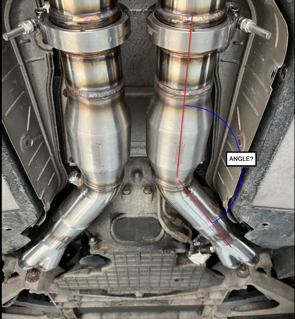 Welded v-band and catted Speed Engineering headers - CorvetteForum ...
