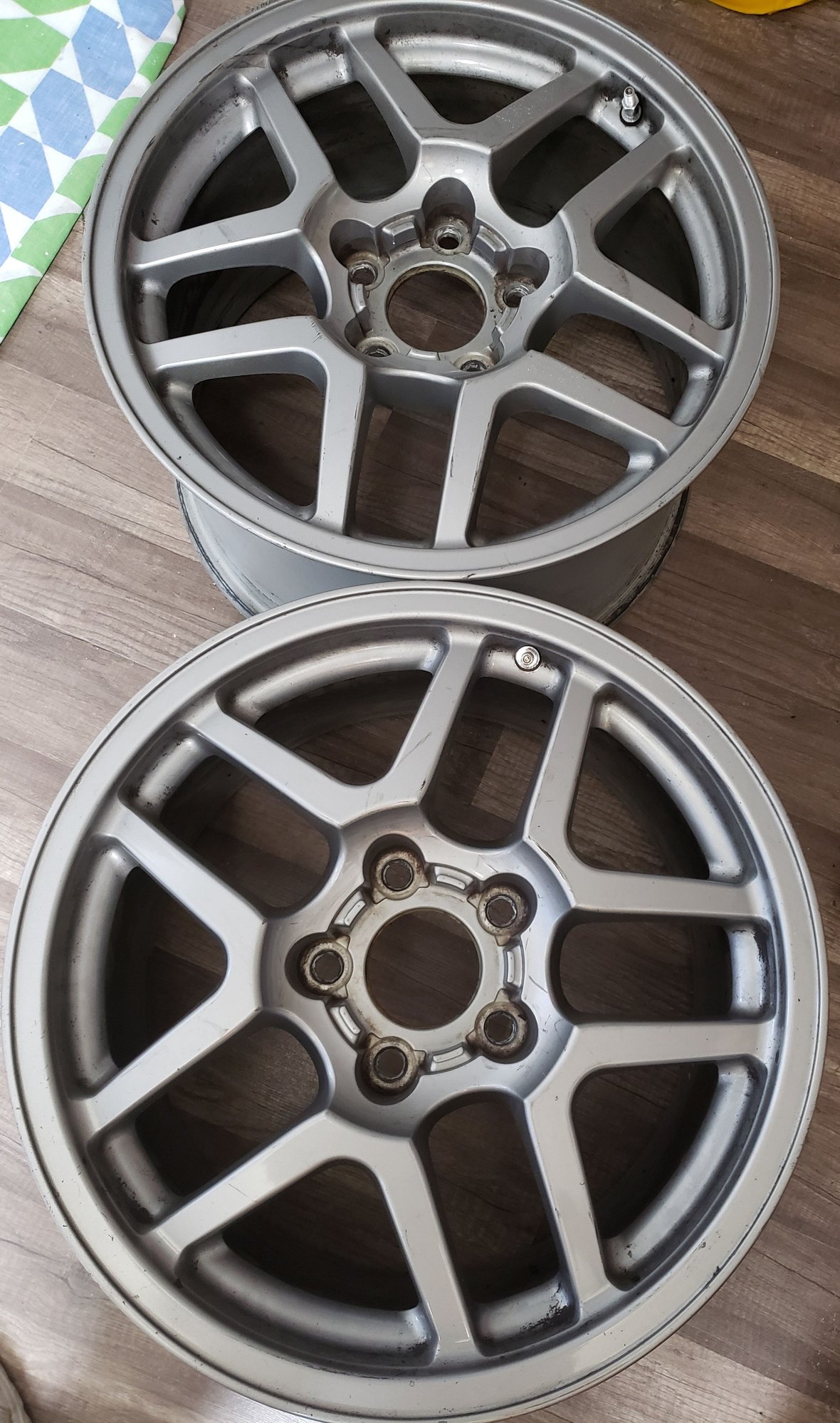 FS (For Sale) C5 Z06 gray Speedline wheel set - CorvetteForum ...