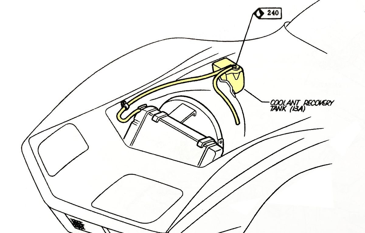 Expansion tank overflow hose routing - CorvetteForum - Chevrolet ...