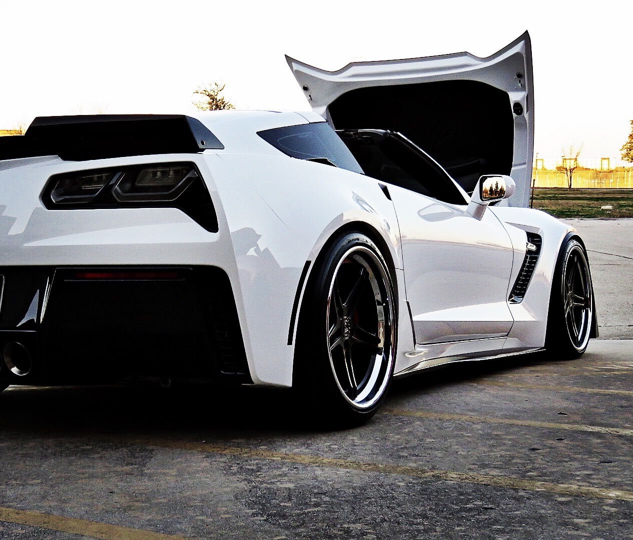 C7 Z06 with 20x10.5 front and 20x13 rear wheel setup - CorvetteForum ...