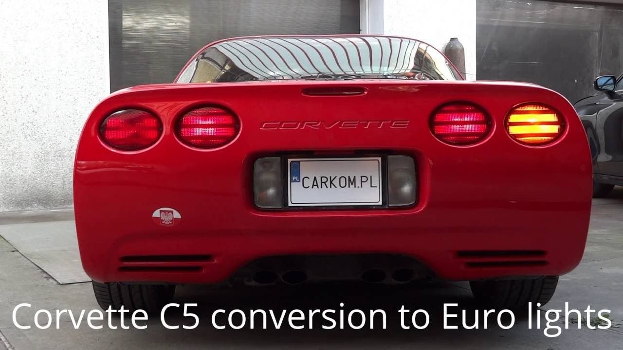 Why do the C5 tail lights have a bar pattern? - CorvetteForum ...
