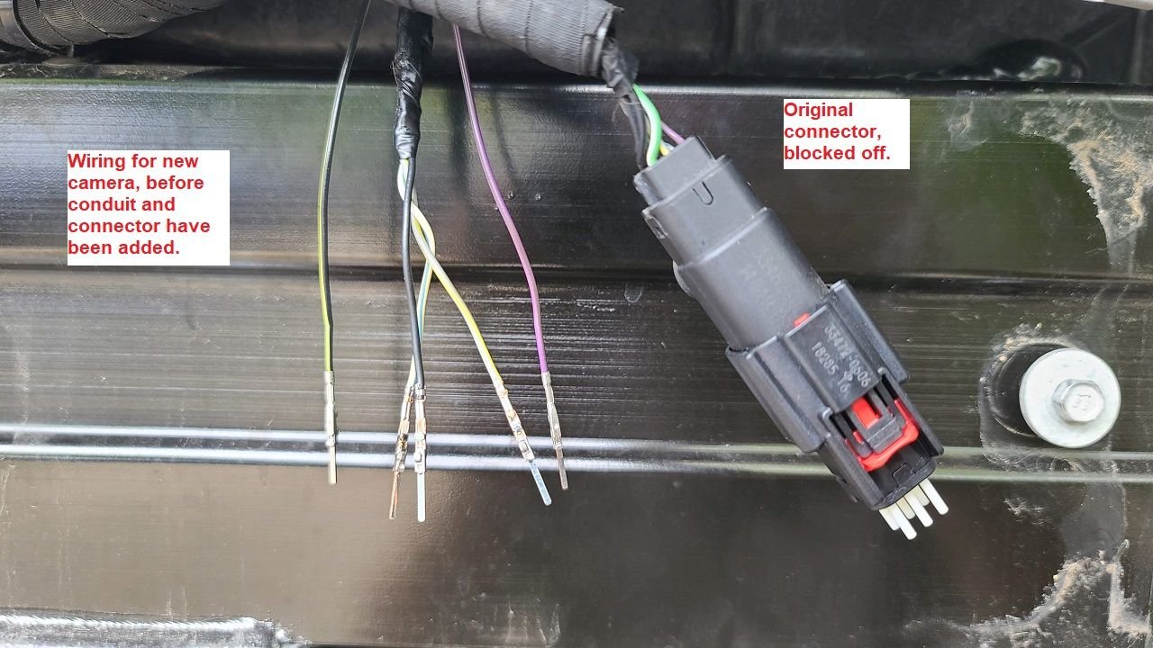 So you want to install the factory front cameras. You won't after ...