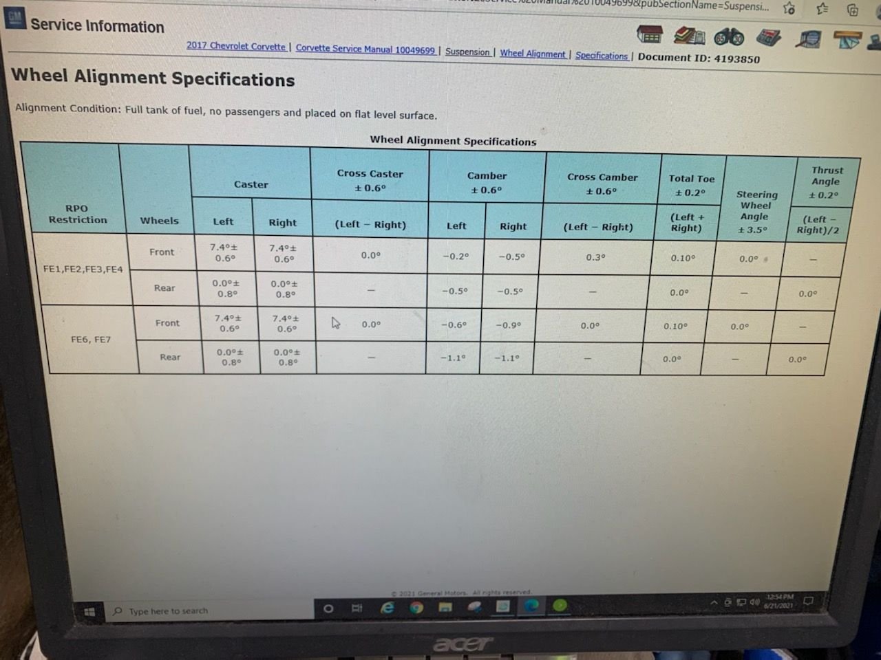 C7 drag race/street alignment recommendations, lowered on Stock bolts ...