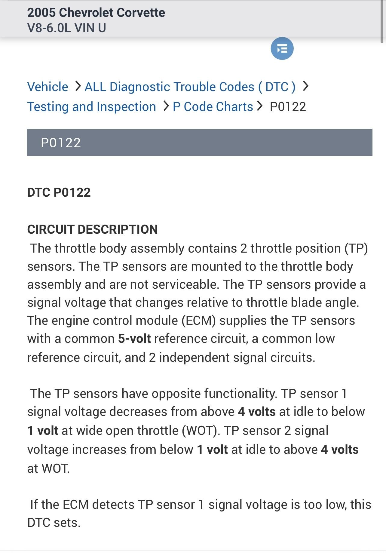 C6 Corvette Reduced Engine Speed - CorvetteForum - Chevrolet Corvette ...