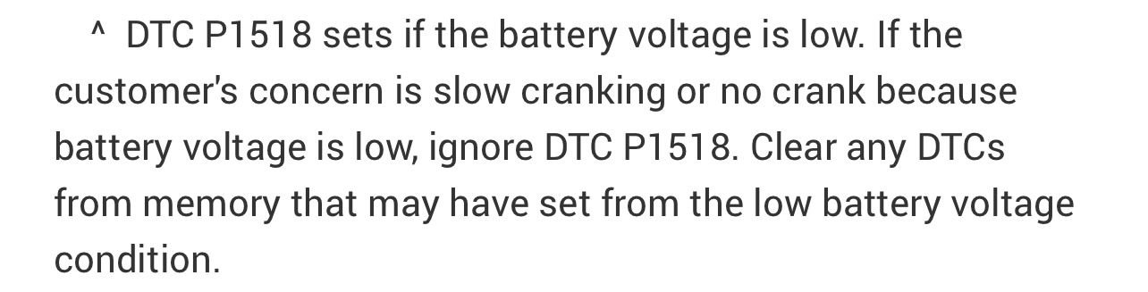 P1518 error code on 2003 after battery change? - CorvetteForum ...