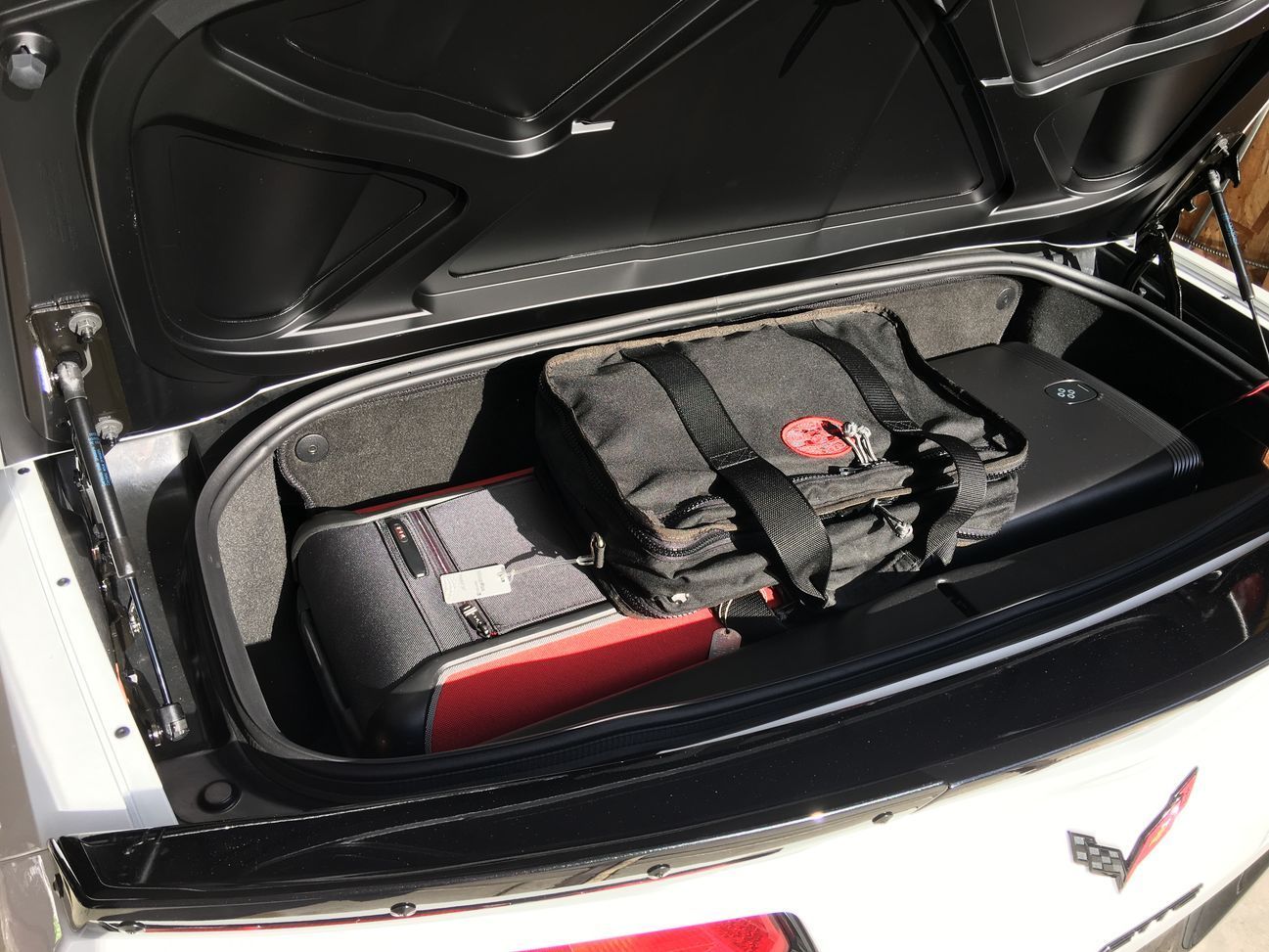 Convertible Trunk Space With Top Up - CorvetteForum - Chevrolet ...
