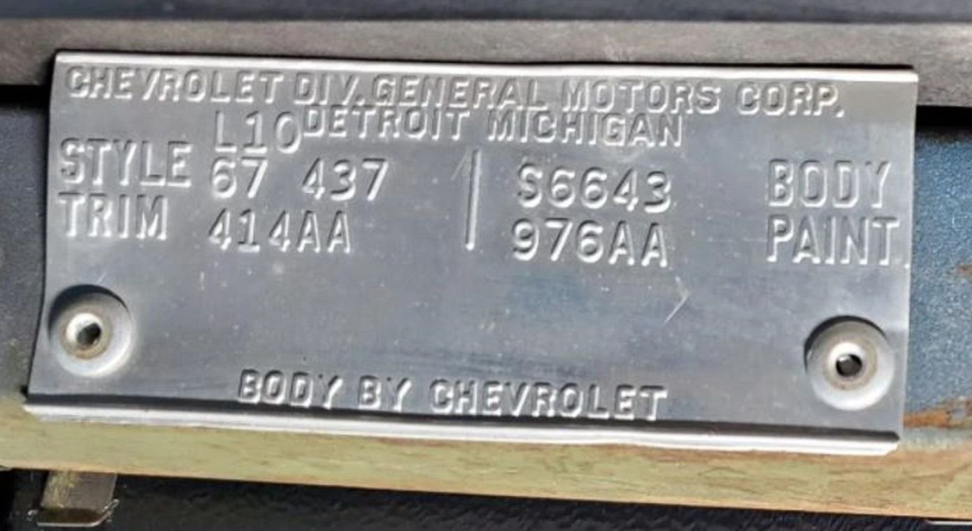 C2 Trim Tag Opinions - CorvetteForum - Chevrolet Corvette Forum Discussion