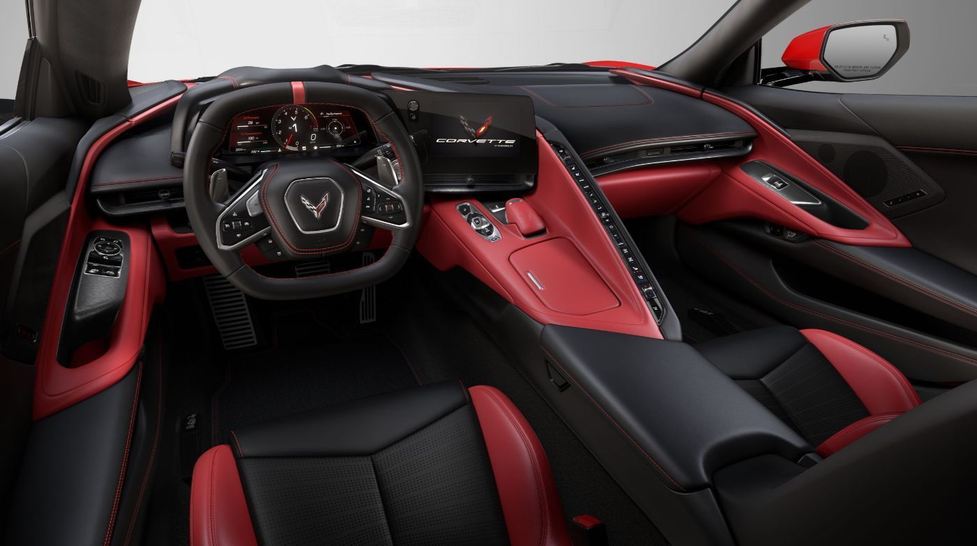 Help/Question: 2024 3LT 2 tone red/black interior package options ...