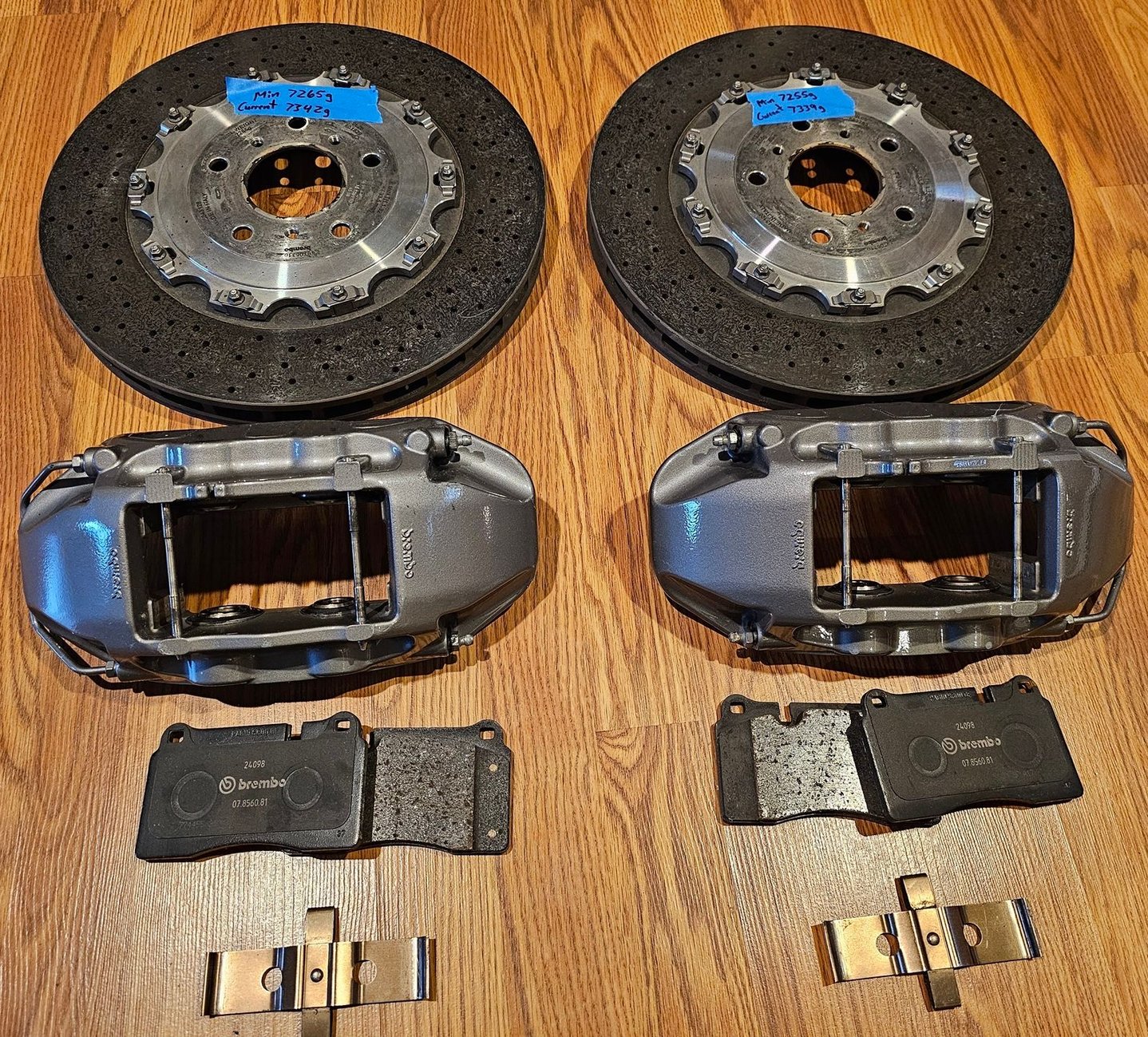FS (For Sale) C6 ZR1 / Z07 Carbon Ceramic Brakes, CCB (Rear Only ...