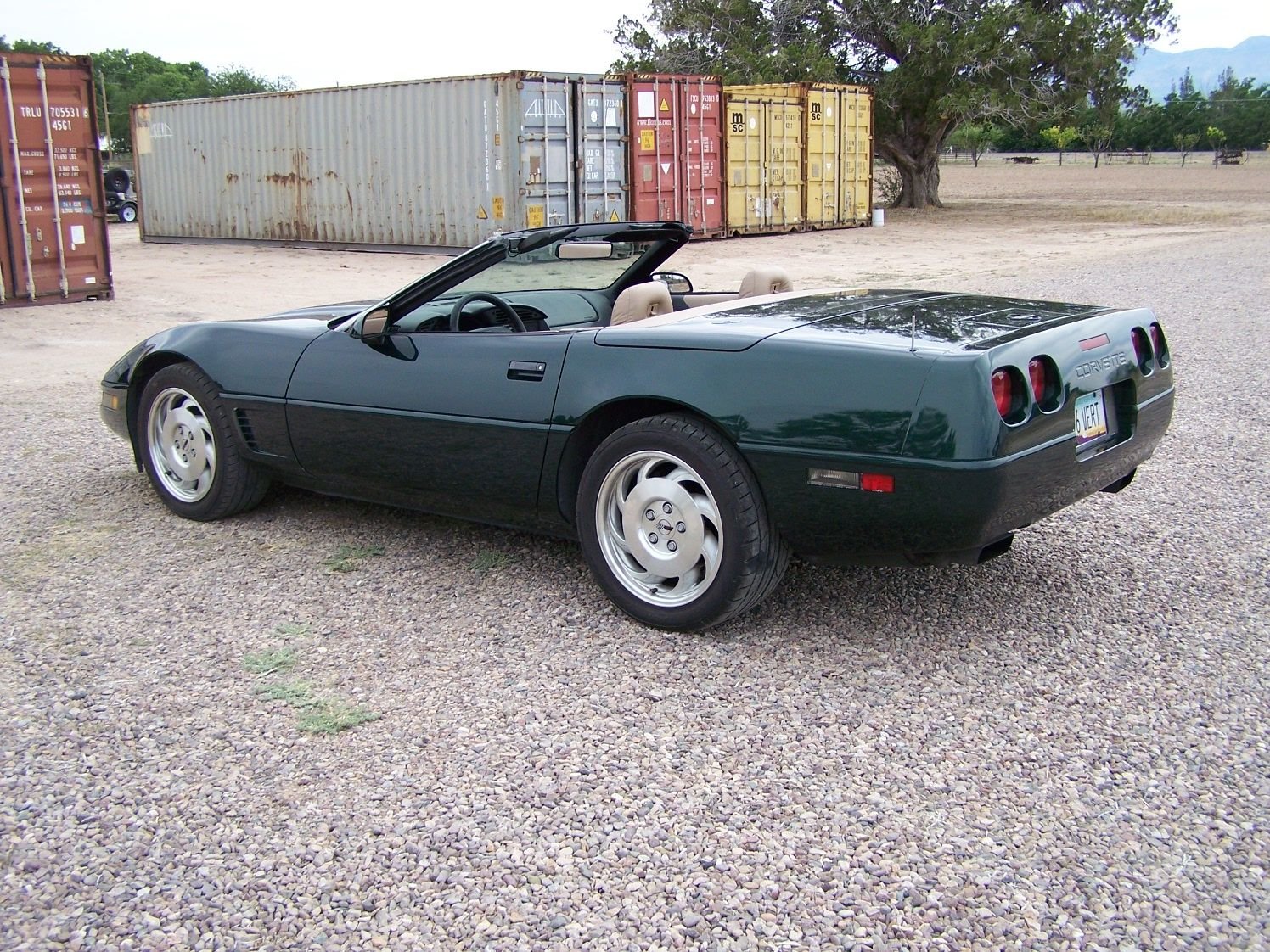 FS (For Sale) SOLD Polo Green 1996 Chevrolet Corvette LT4 Convertible ...