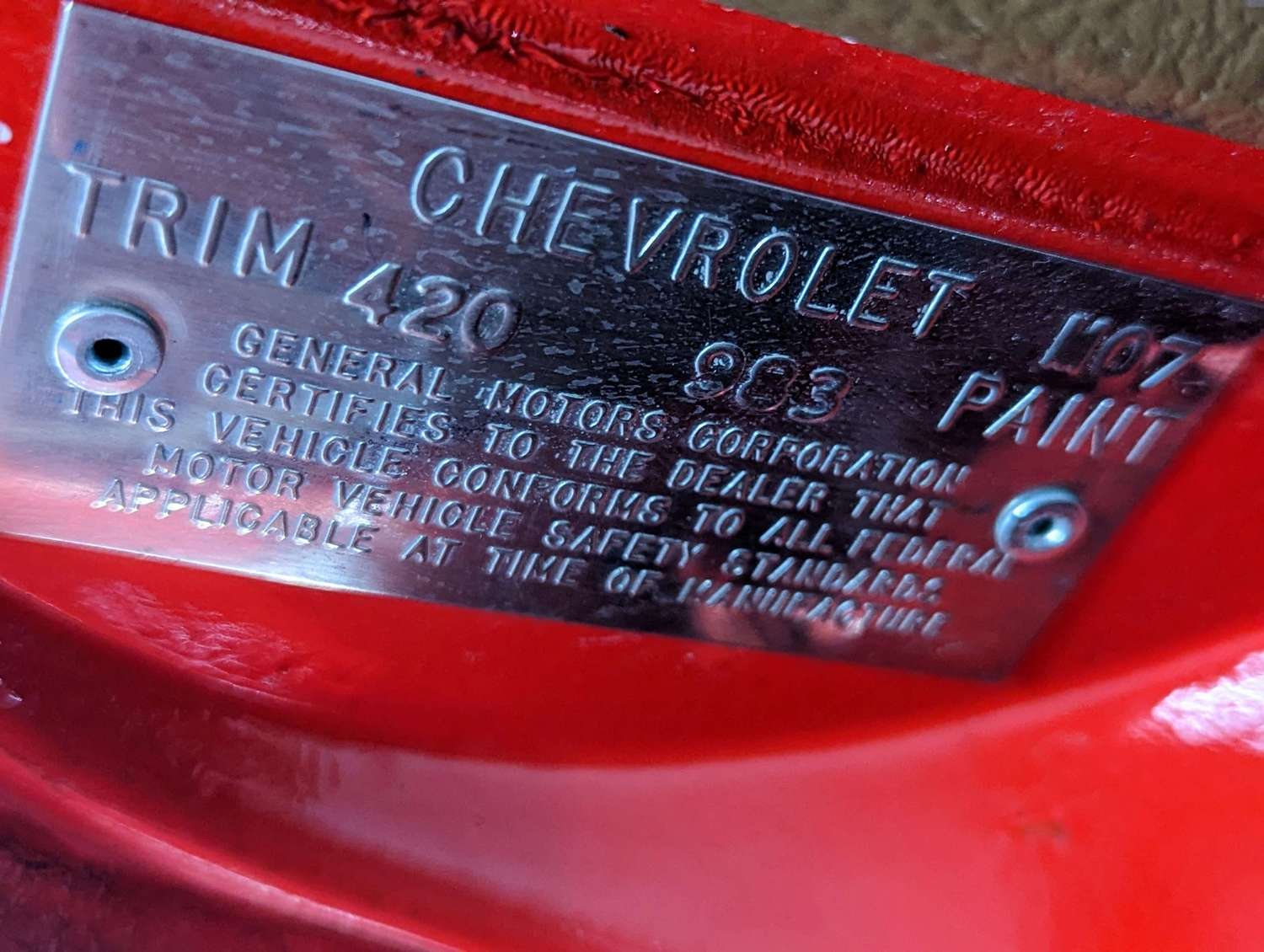 Would engine pad, data plate experts kindly review our L71 information ...