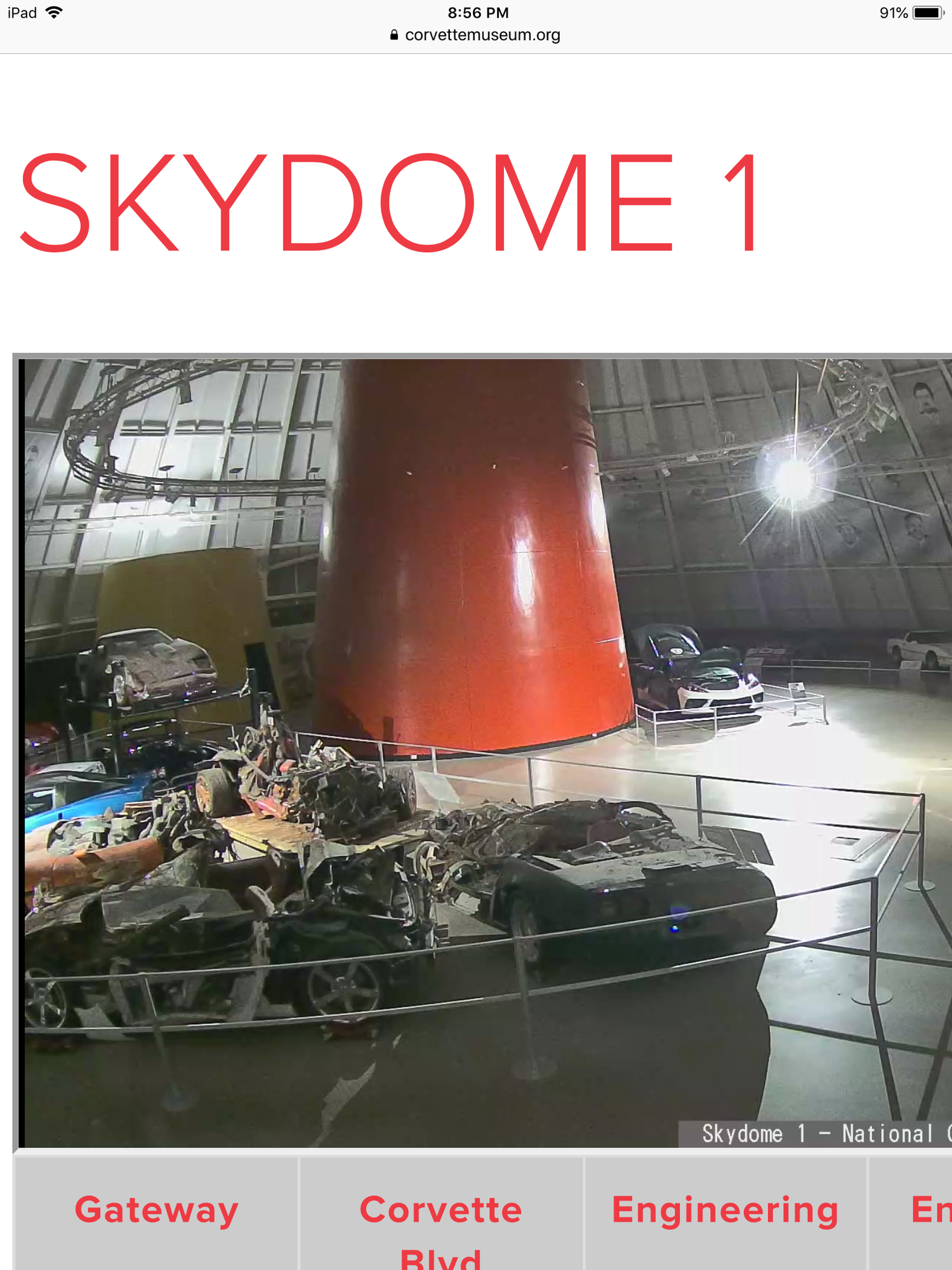 NCM Skydome 1 cam shows a C8 now !!!! - CorvetteForum - Chevrolet ...