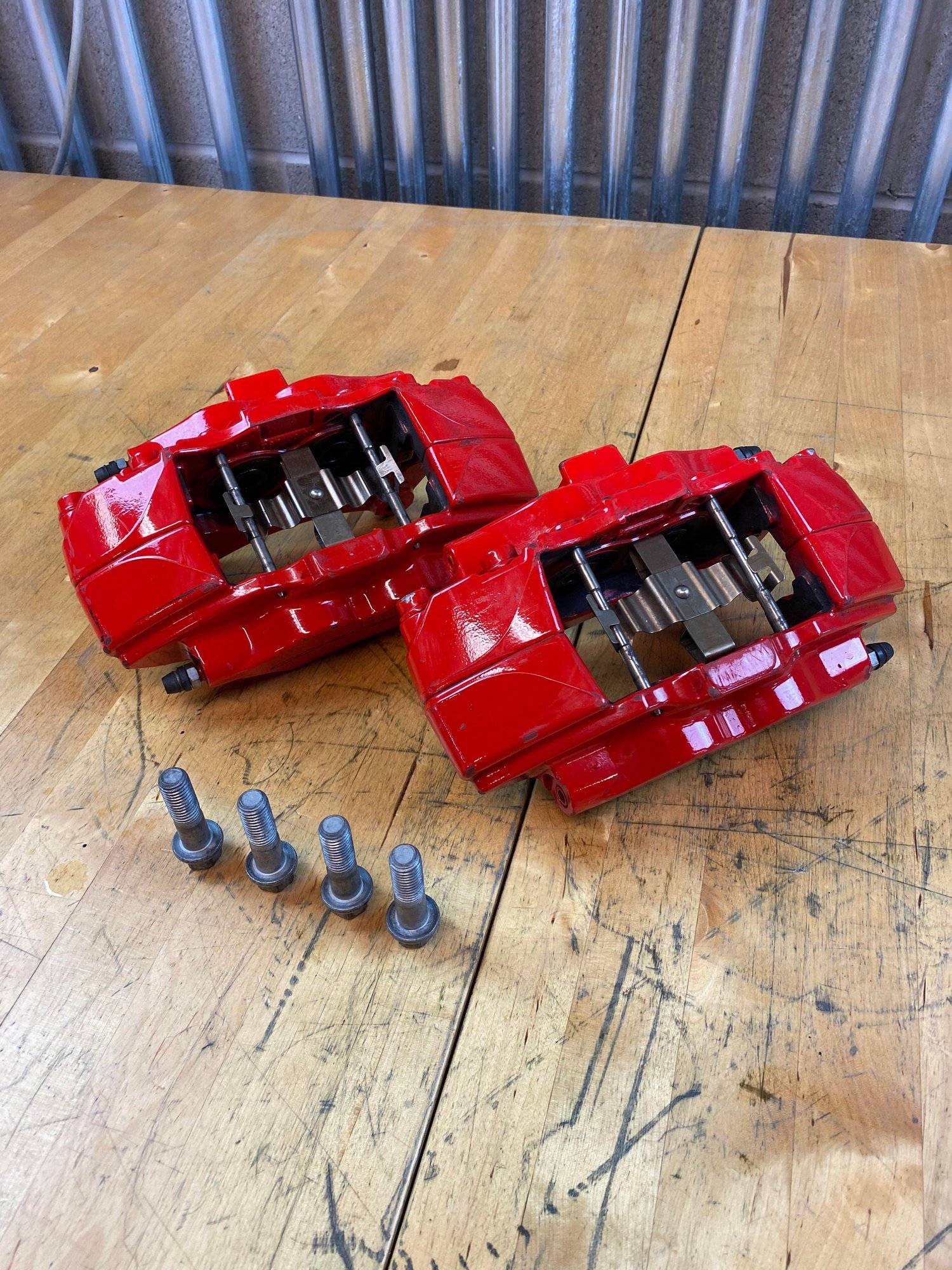 FS (For Sale) (SOLD) Z51 Rear Brembo Brake Calipers - Red ...