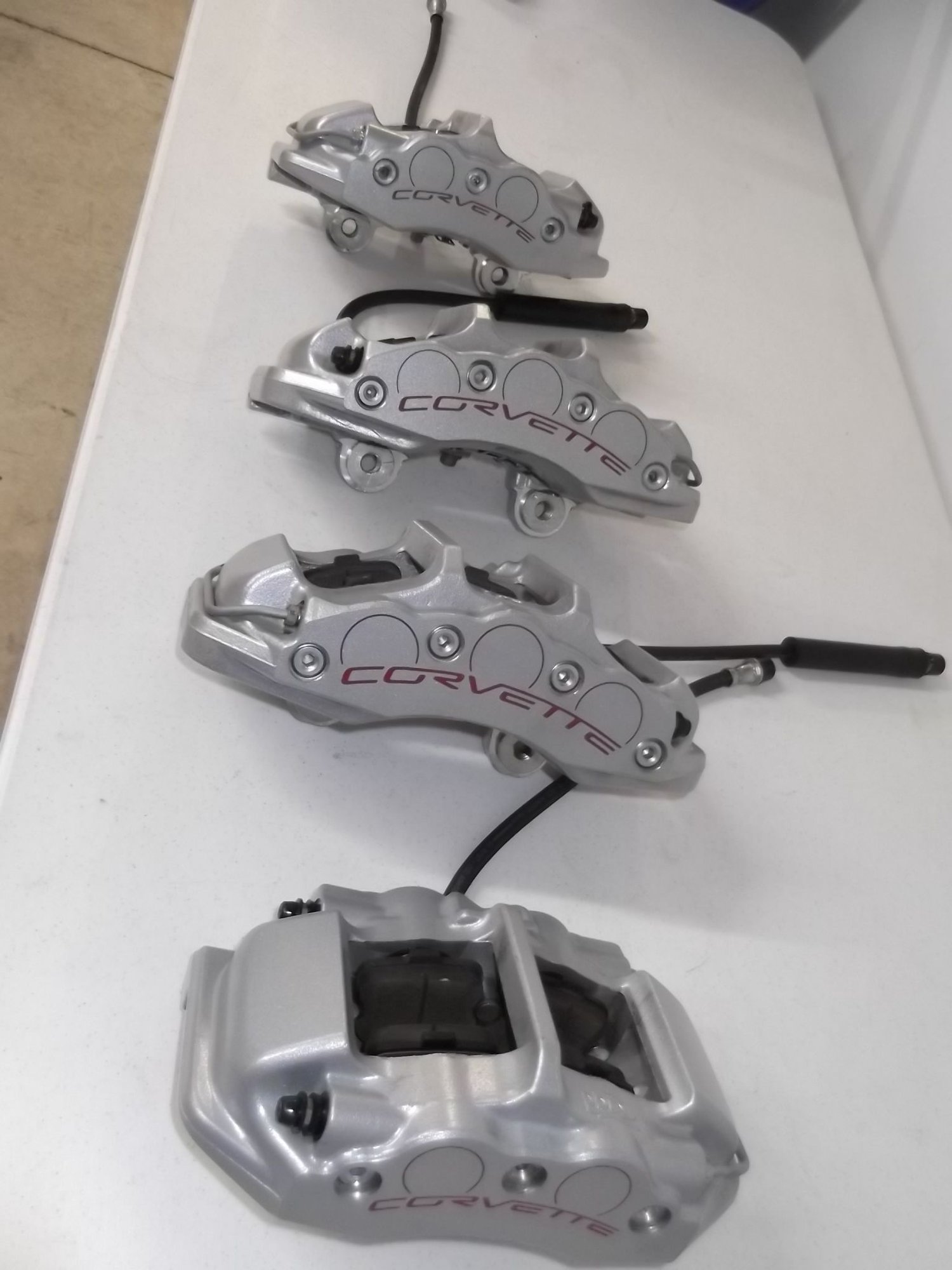 FS (For Sale) C6 GS Z06 Brake Calipers, Silver - CorvetteForum ...