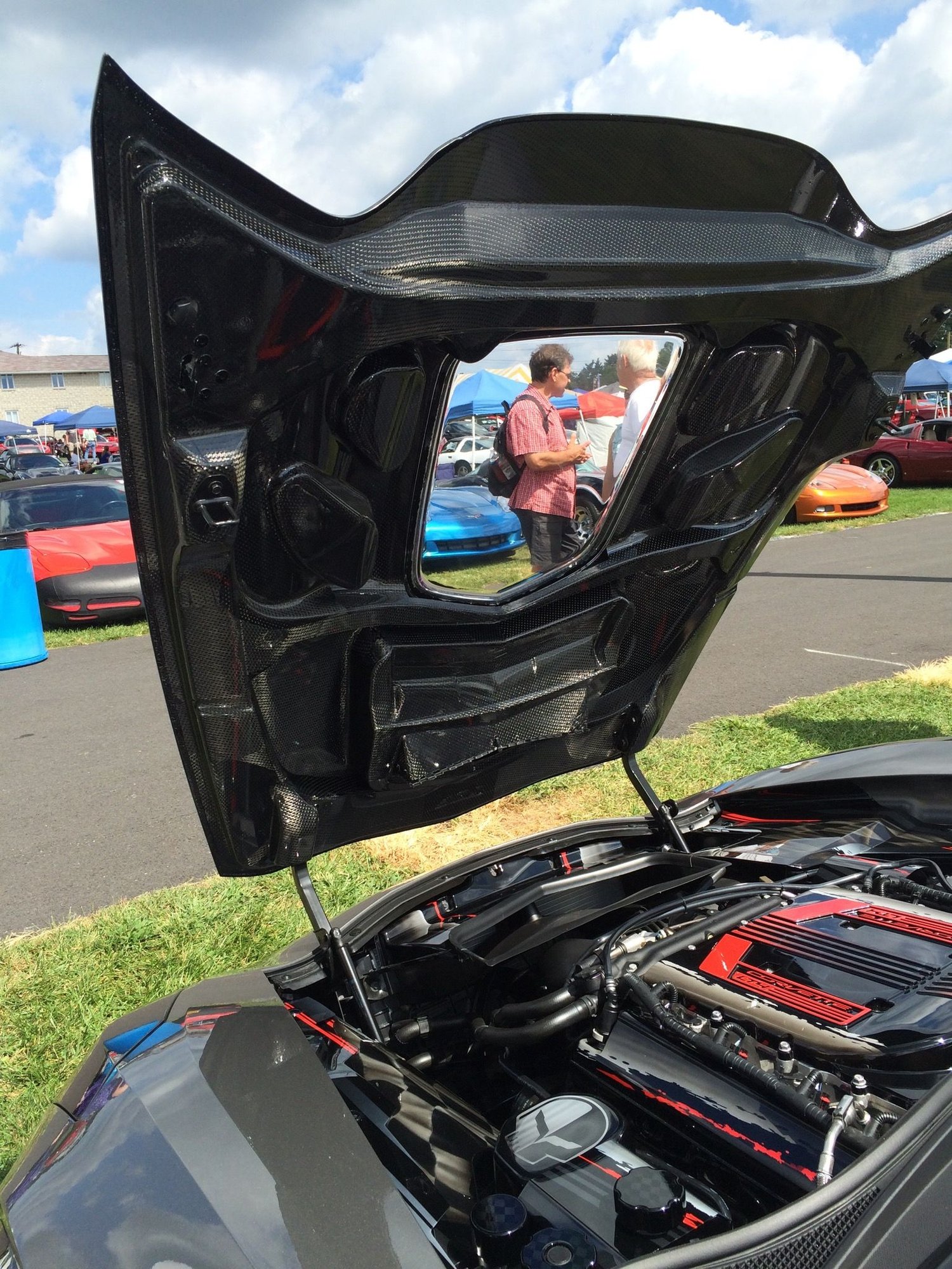 Apsis: Two Cool Pix of Z06 See Through Hood & Supercharger Cover ...