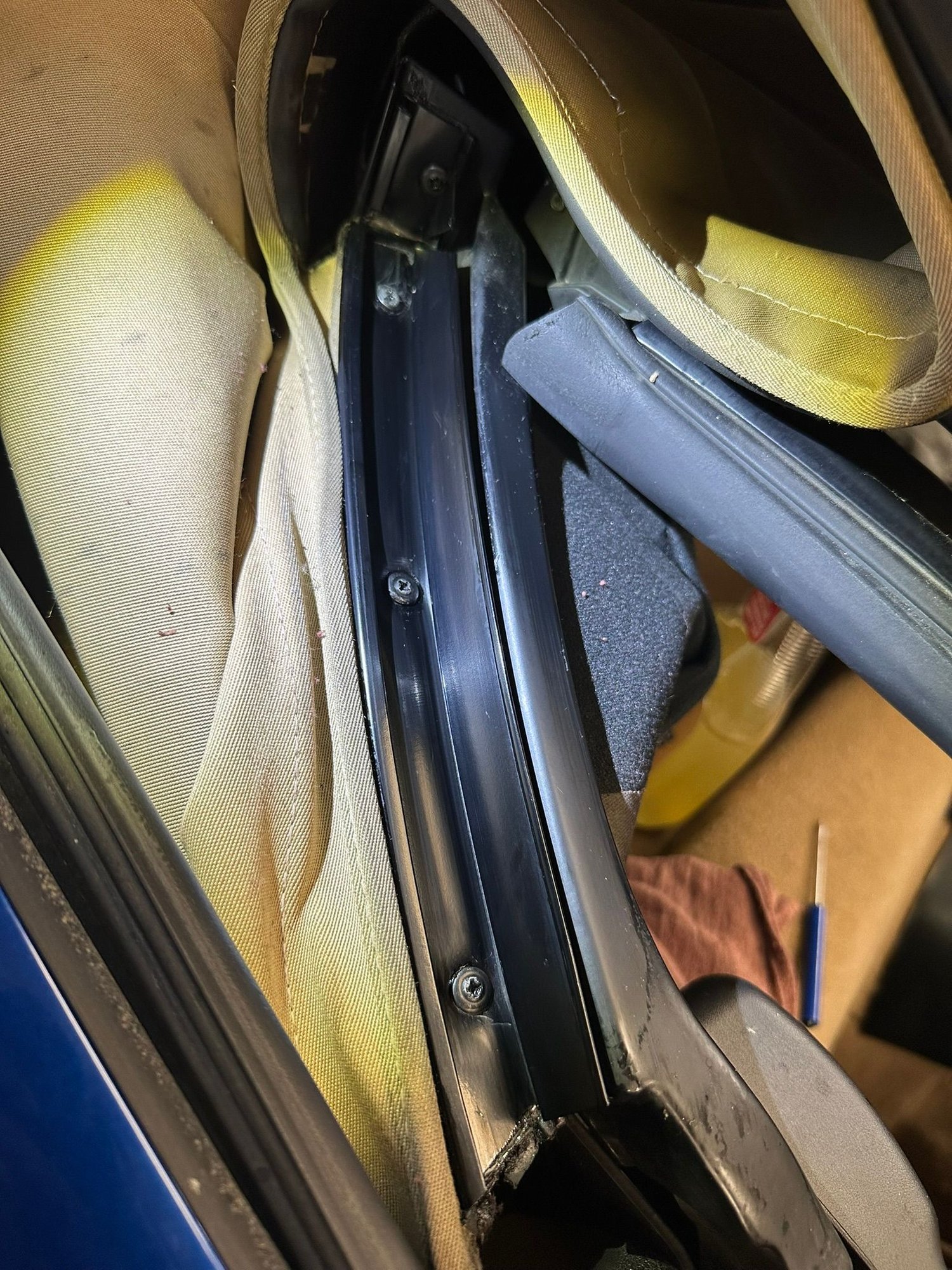 How to replace C5 Corvette Convertible top seals / weather stripping ...