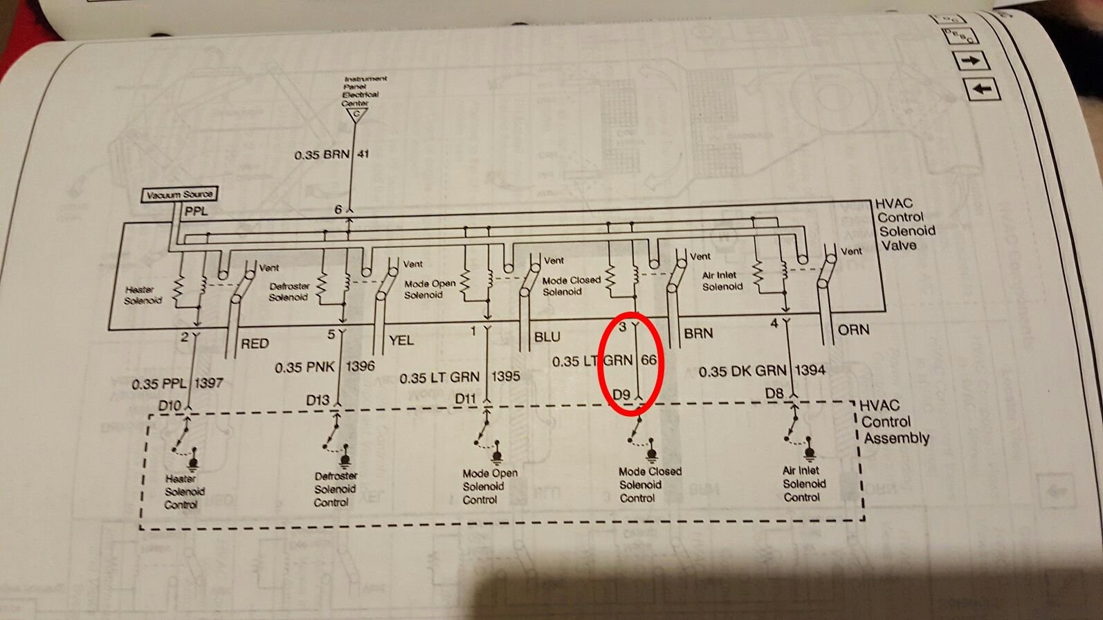 C5 Heating and A/C Vacuum Block/solenoid control - CorvetteForum ...