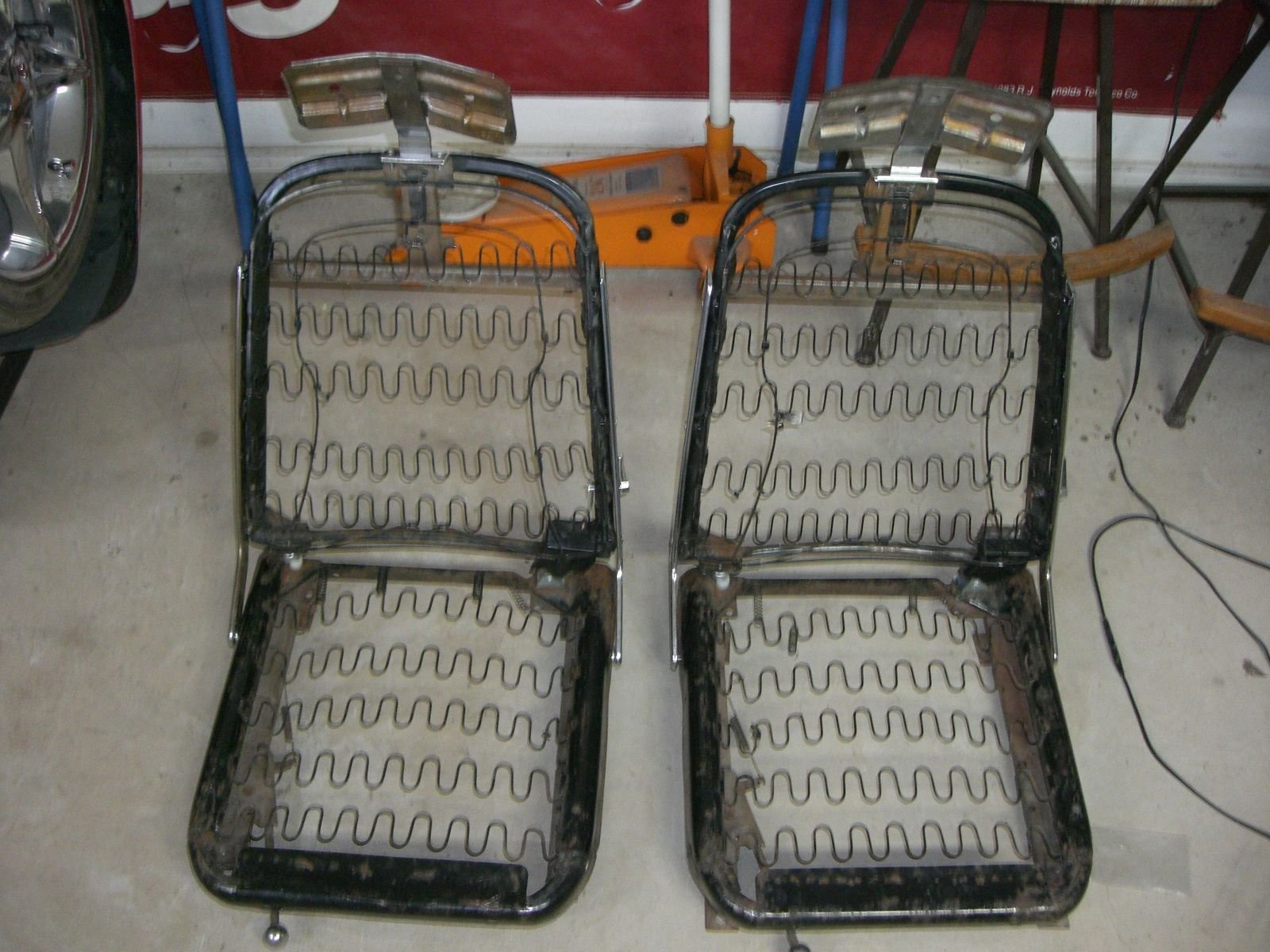 FS (For Sale) 1967 Headrest Complete Seat Frames - CorvetteForum ...