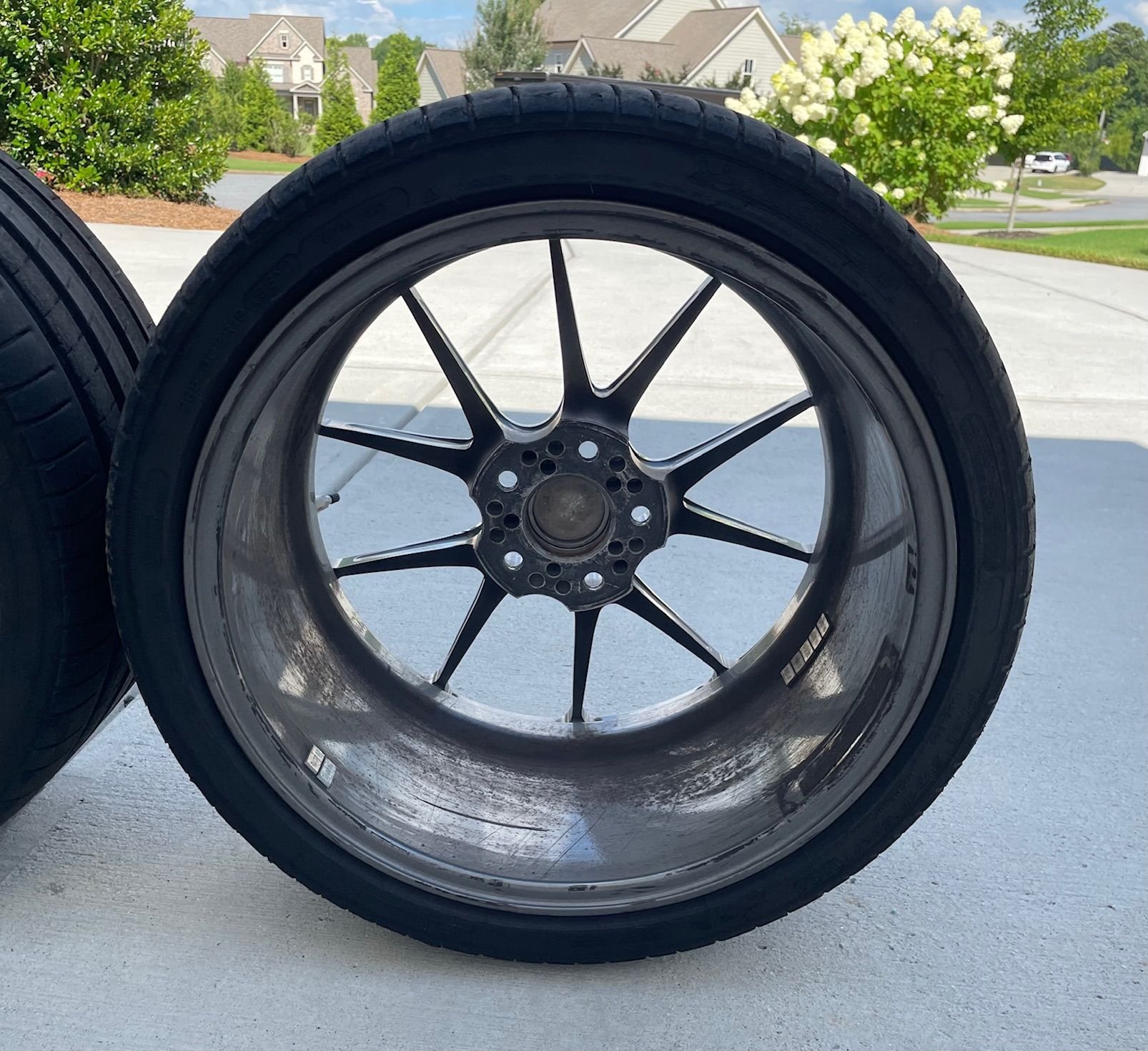 FS (For Sale) Forgeline GS1 monoblock wheels with MPSS tires for Z06/GS ...