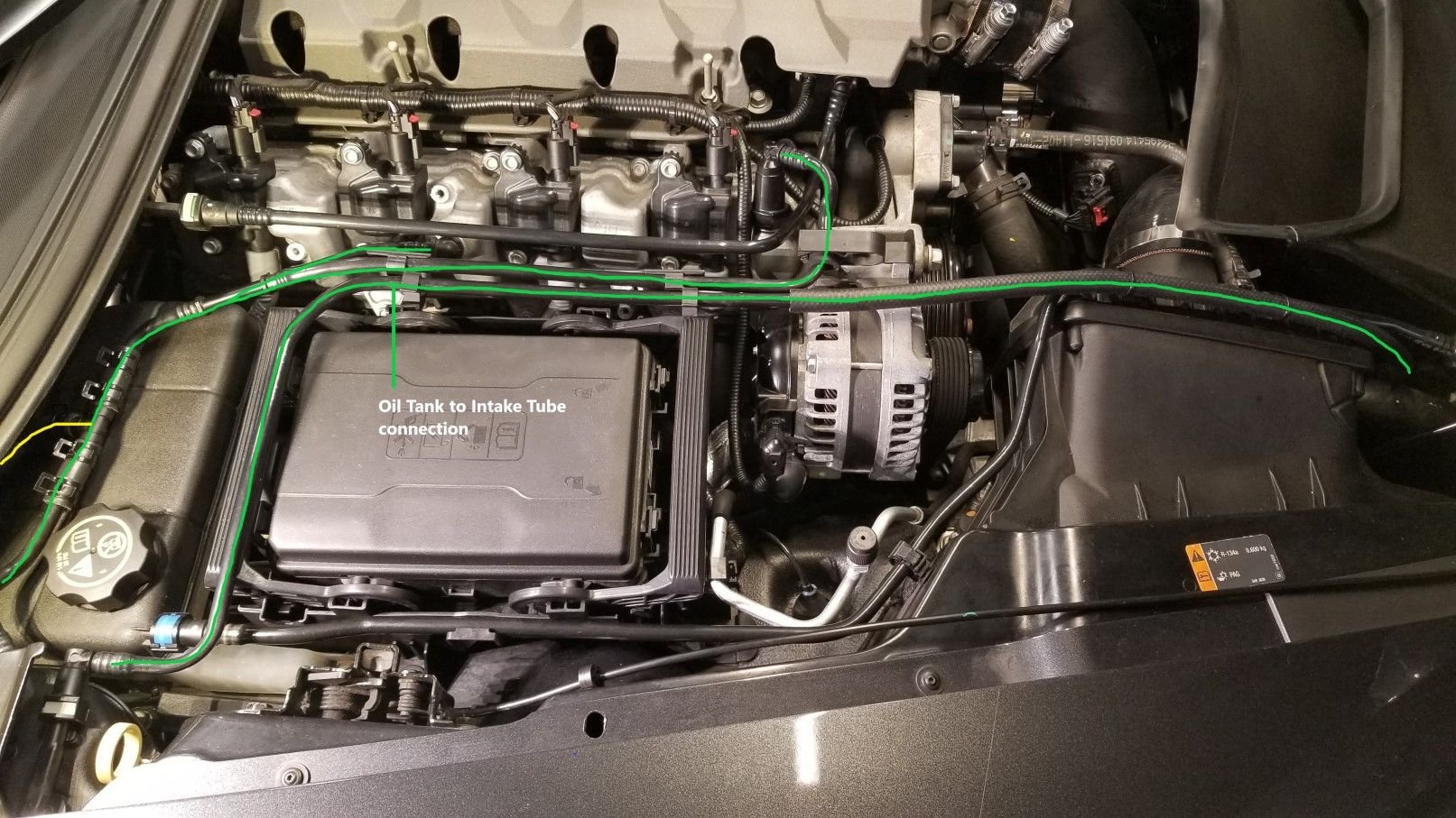 Mighty Mouse Wild Catch Can Connections with A&A Supercharger on Grand ...