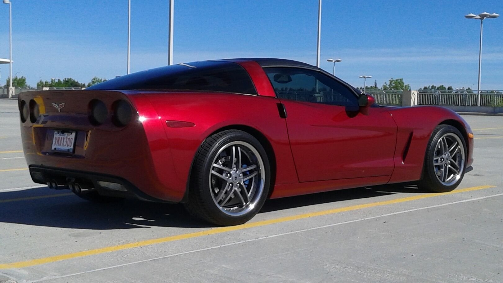 C6 Crystal Red Aftermarket Wheel Options - CorvetteForum - Chevrolet ...