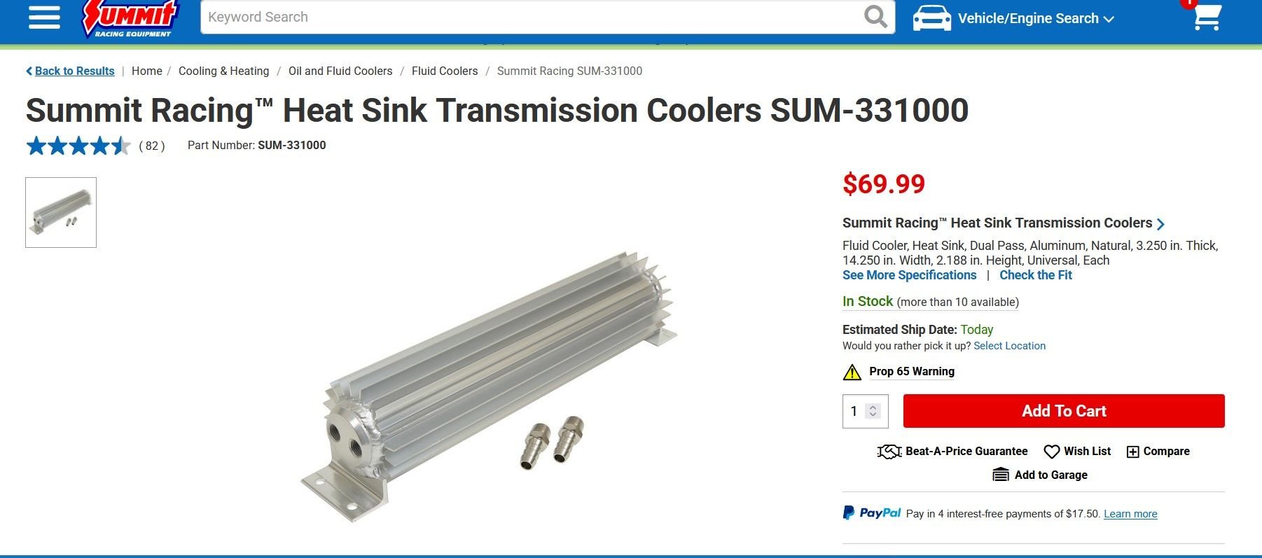 Transmission Cooler & Heat Sink - CorvetteForum - Chevrolet Corvette ...