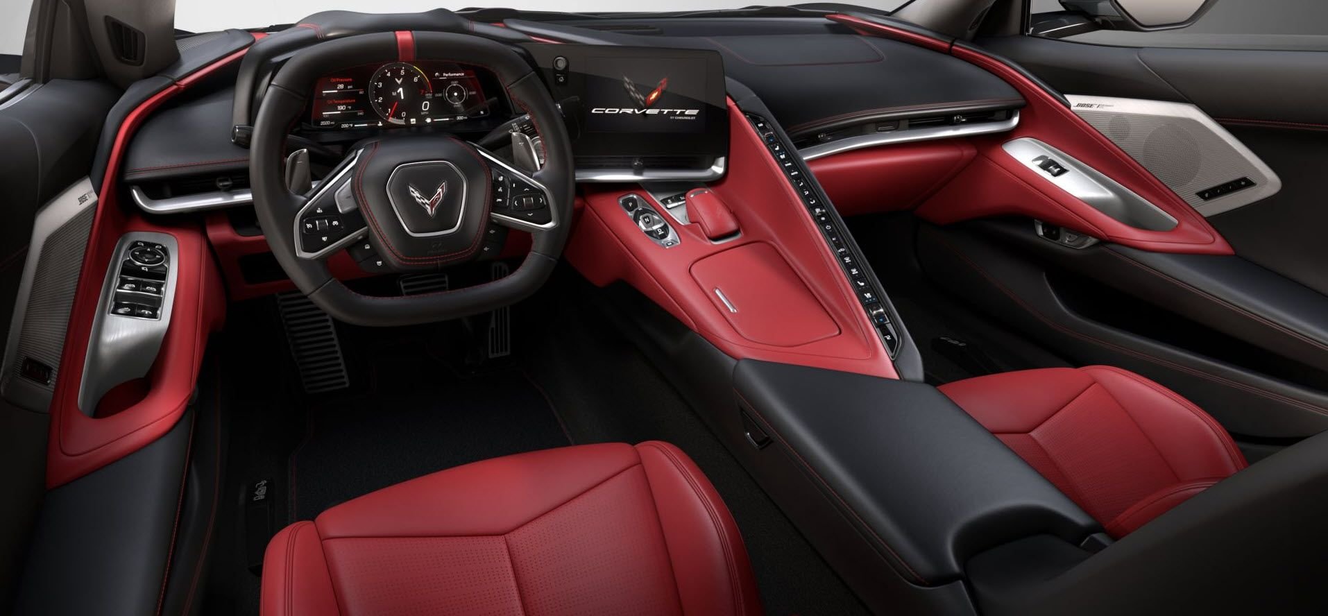 Black 3LT interior with Adrenaline Red seats, only? - CorvetteForum ...