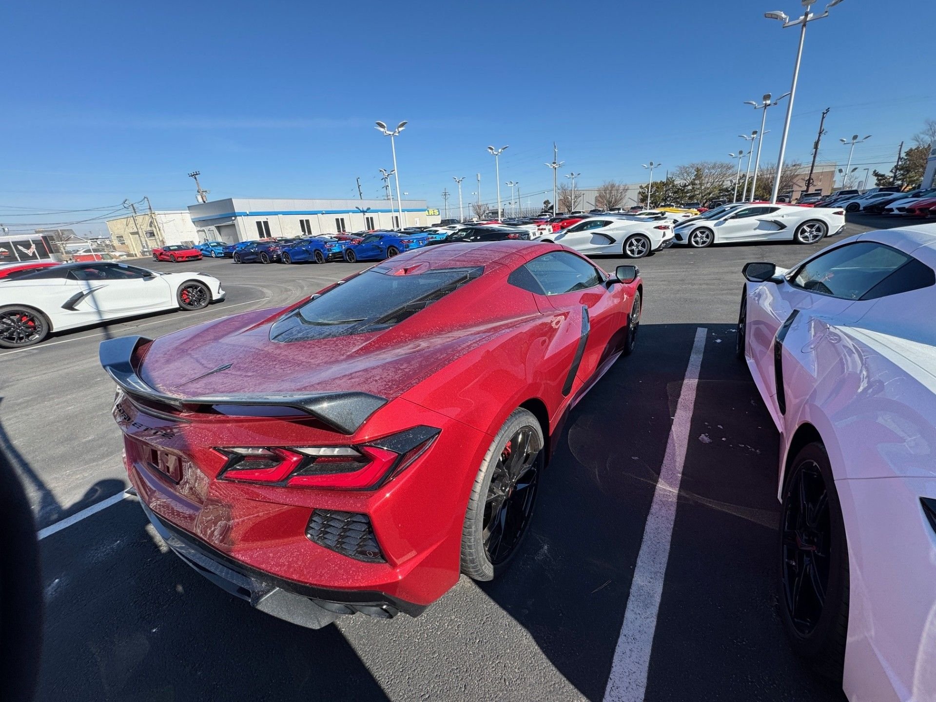 CIOCCA CORVETTE - 15% Off NEW 2024 Red Mist/Natural 2LT Z51 Coupe ...