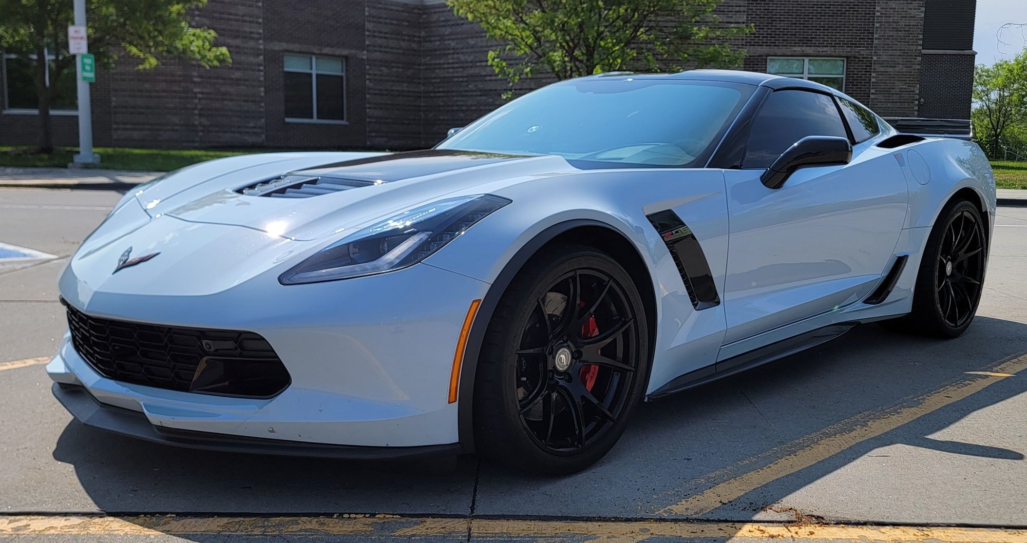 FS (For Sale) 2018 Z06 2LZ A8 Ceramic Matrix Gray. 21.5K miles 75k ...