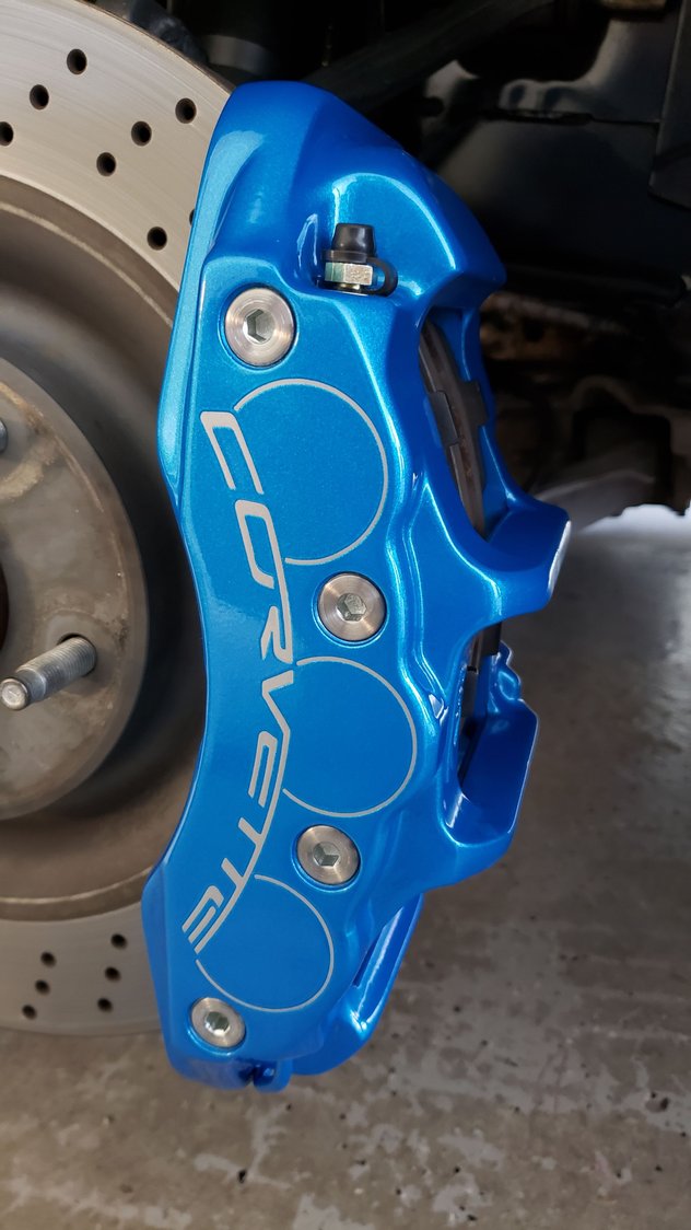 Recommendation: powder coating calipers - CorvetteForum - Chevrolet ...